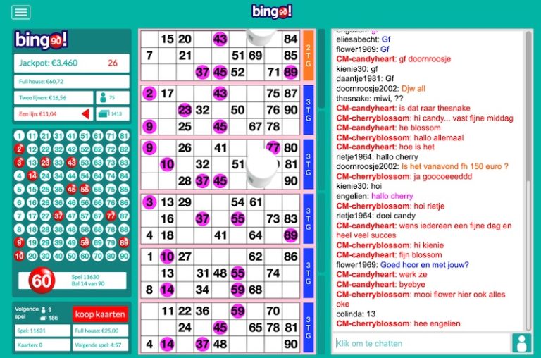 Tombola Bingo | Grootste online bingo site van Nederland! Legaal!